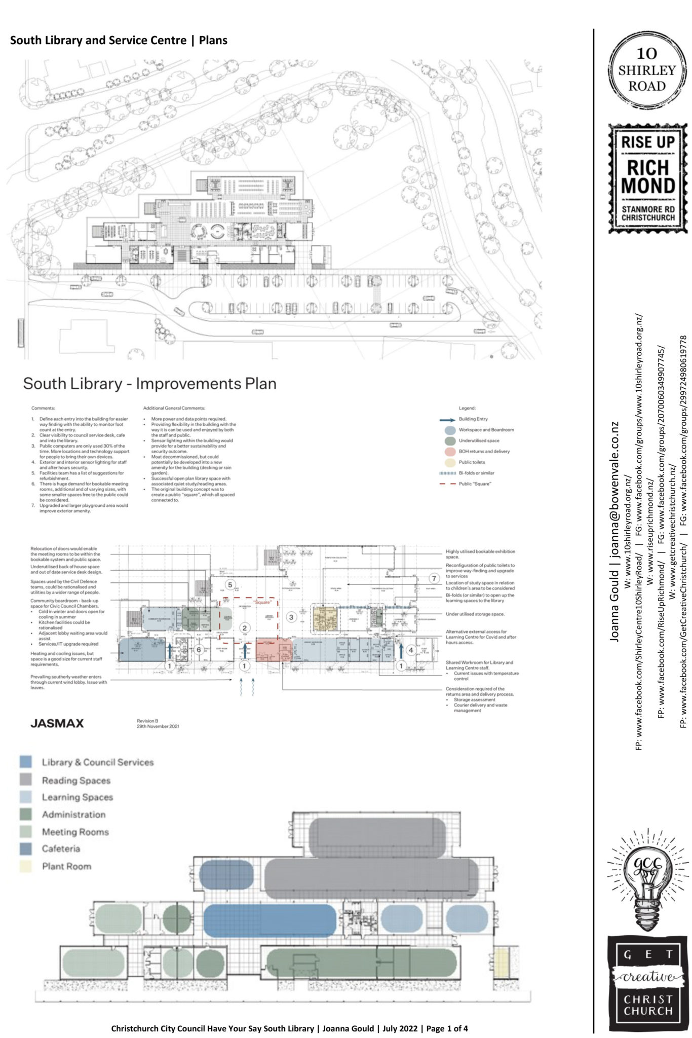 South Library Submission – 10 Shirley Road